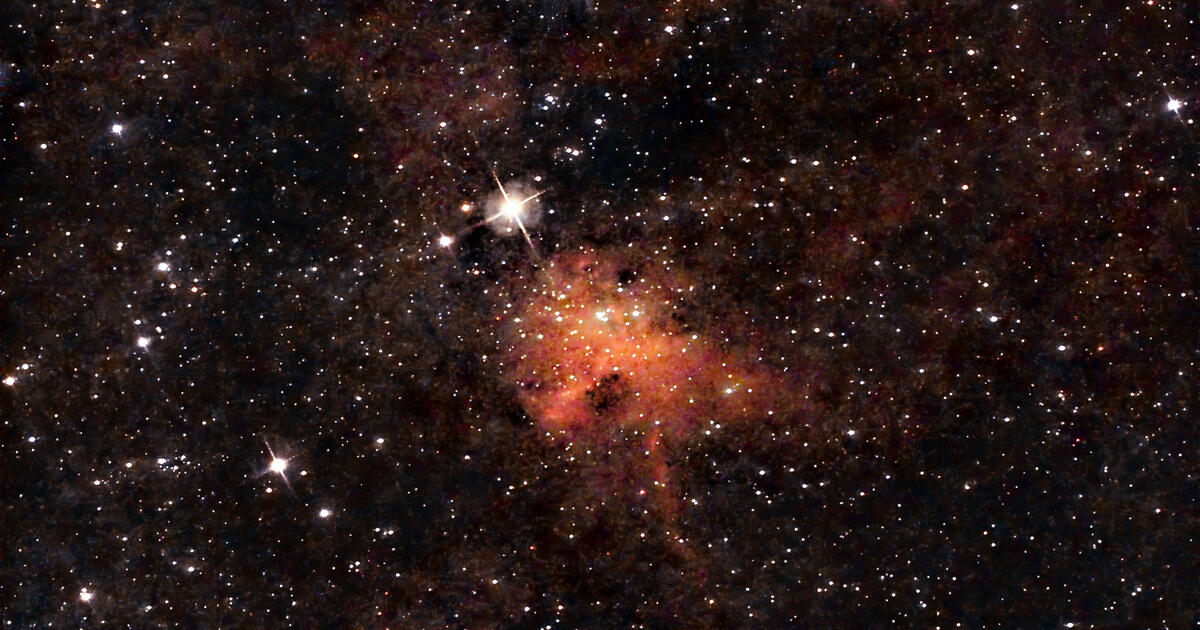 IC417 - The Spider Nebula | Telescope Live