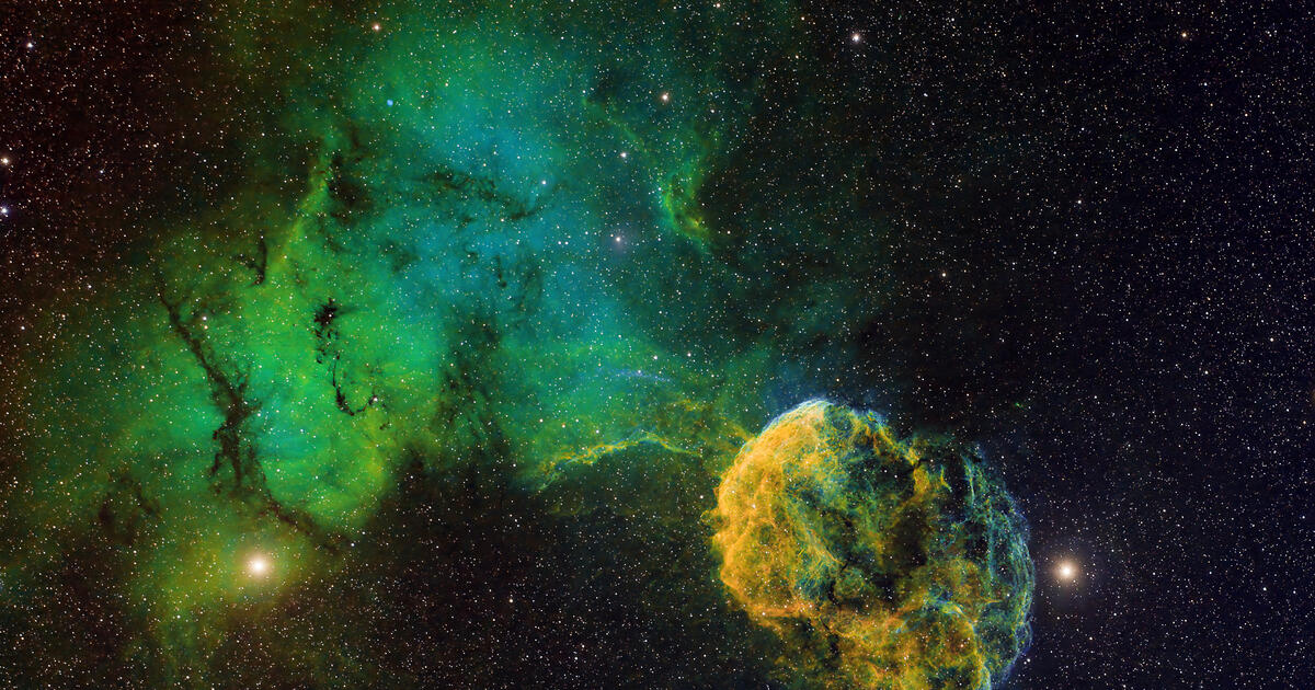 Jellyfish Nebula IC433 | Telescope Live