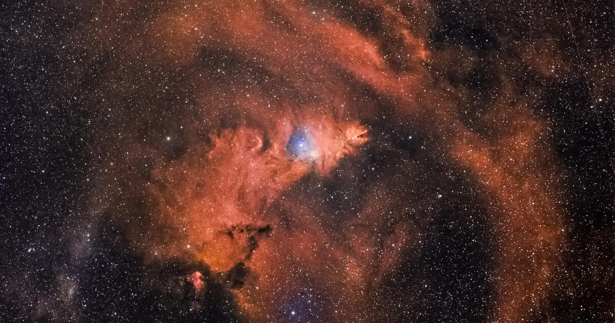 Cone nebula widefield aka xmas tree nebula... | Telescope Live