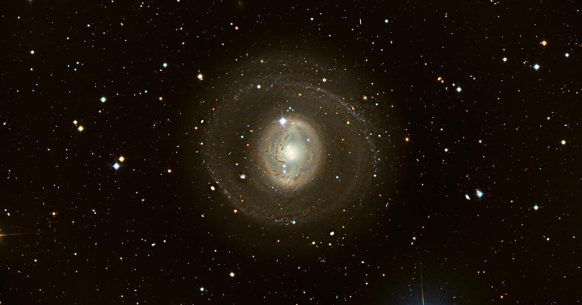 NGC1291 A ring Galaxy in Eridanus | Telescope Live