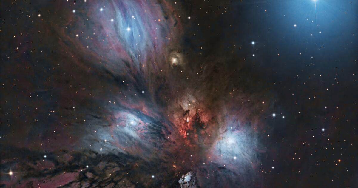 NGC 2170 The Angel Nebula LRGB | Telescope Live