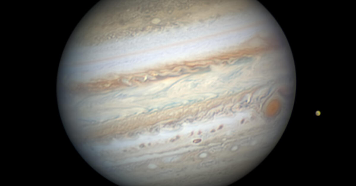 Jupiter GRS Europa | Telescope Live