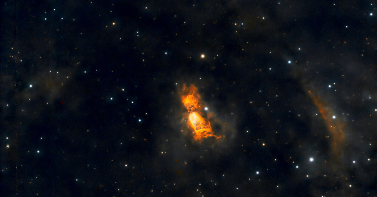 SH2-106 CELESTIAL SNOW ANGEL | Telescope Live