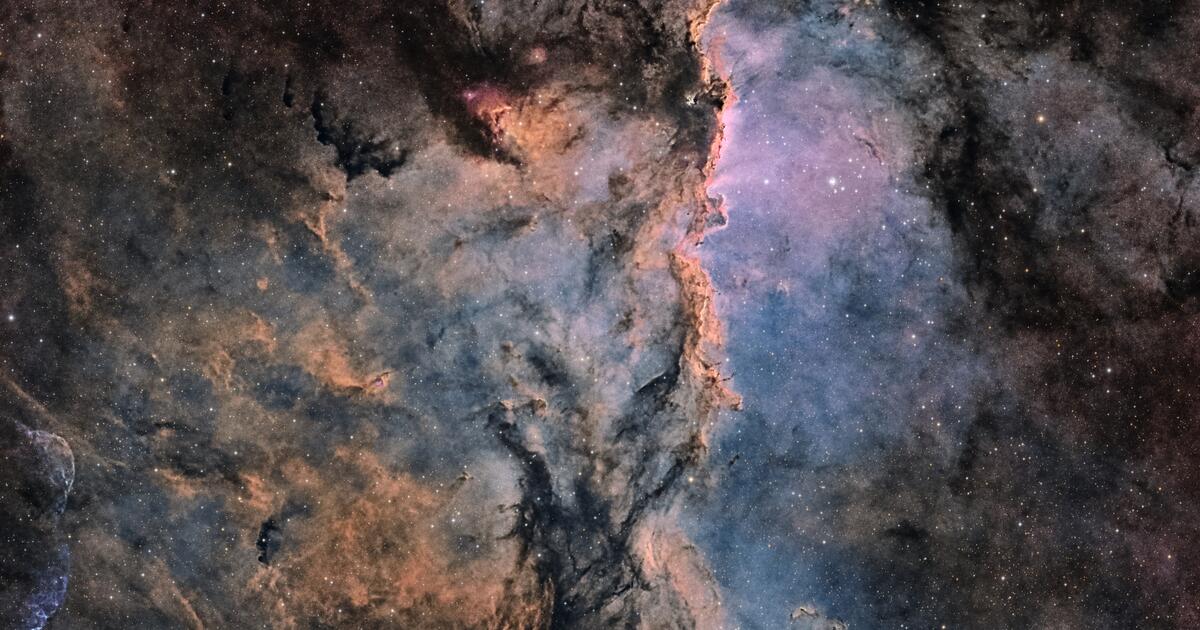 The Rim Nebula - NGC 6188 or The Fighting Dragons of Ara | Telescope Live