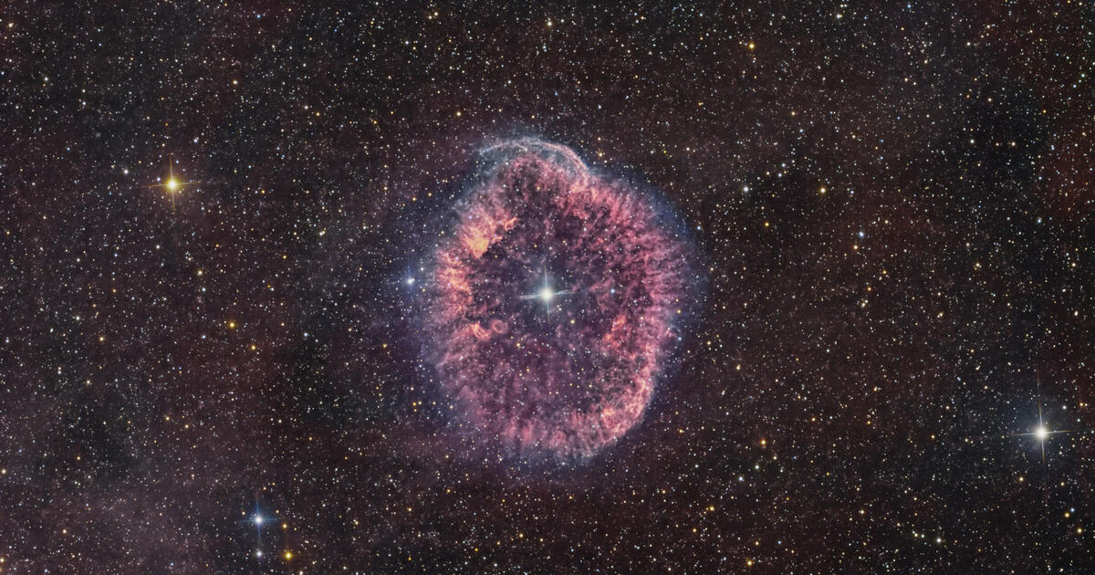 RCW-58 Wolf-Rayet Nebula | Telescope Live