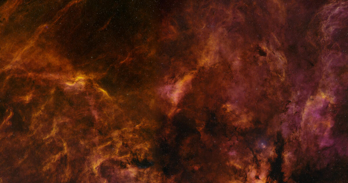 Gam Cyg - 2 panel Mosaic | Telescope Live