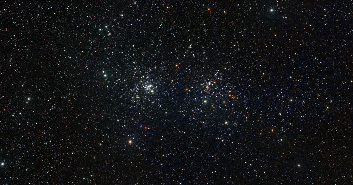 Double Cluster in Perseus | Telescope Live