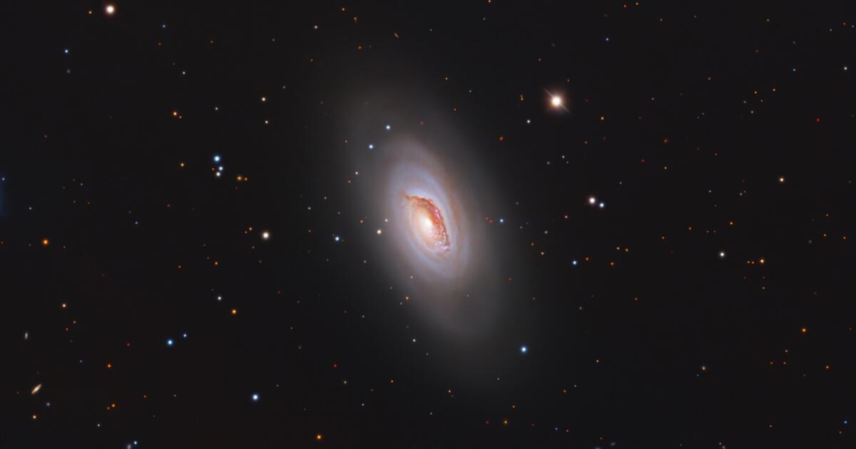 M64 - The Black Eye Galaxy | Telescope Live