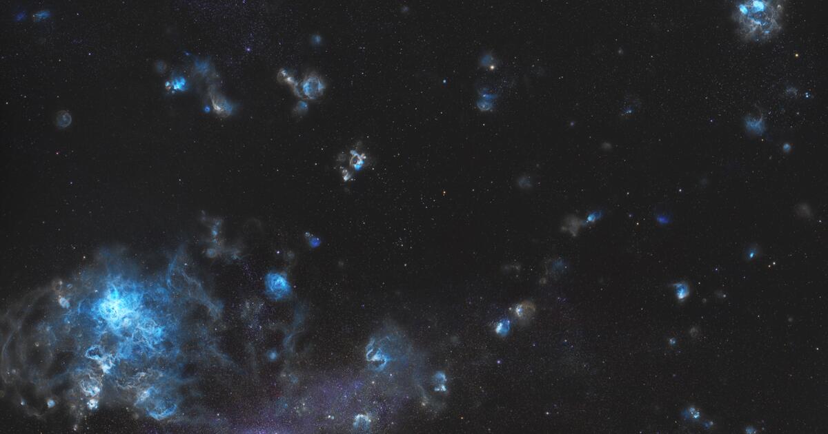 LMC 8 Panel Mosaic | Telescope Live