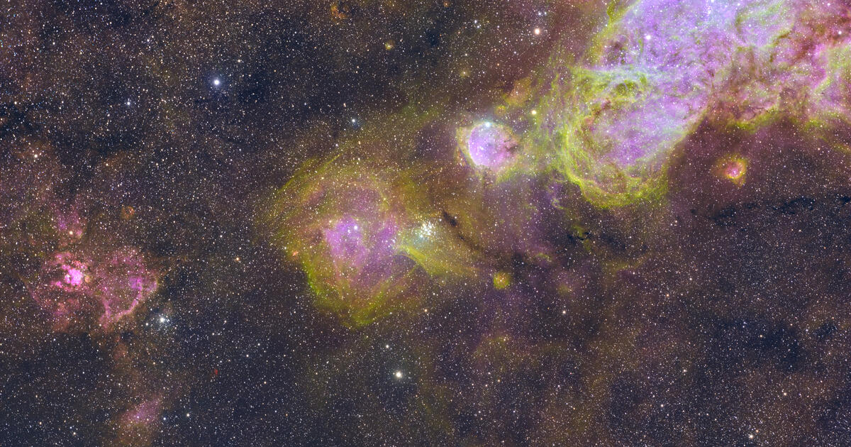 NGC 3293 - A Jewel Cluster in Carina | Telescope Live