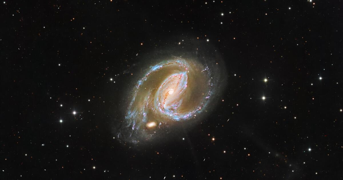 NGC 1097 | Telescope Live