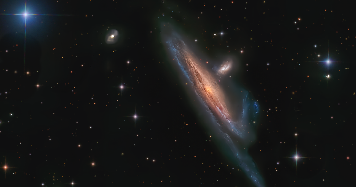 NGC 1531, 1532 | Telescope Live