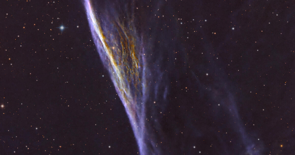 🔮 The Pencil Nebula - NGC 2736 🔮 | Telescope Live