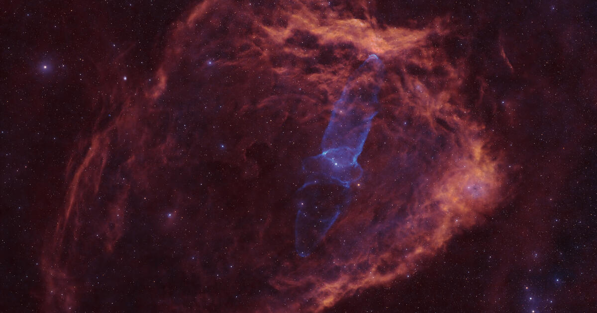 Flying Bat and Squid Nebula (Sh2-129 and Ou4) | Telescope Live