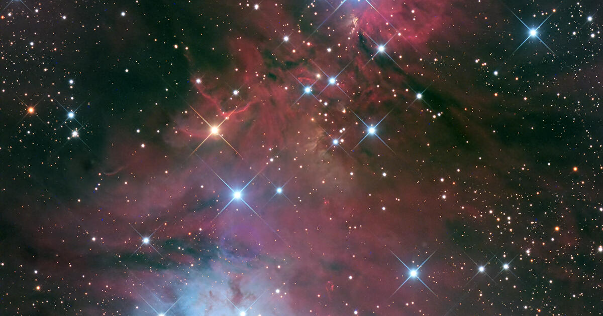 Christmas Tree Cluster / Cone Nebula | Telescope Live