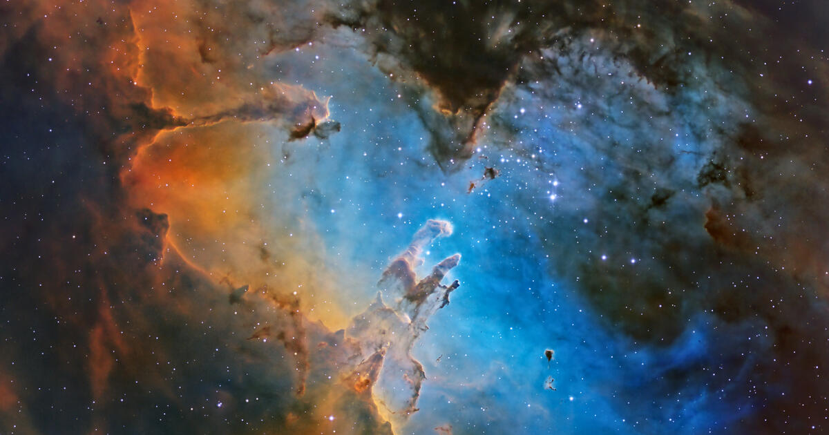 M16 Eagle Nebula SHO | Telescope Live