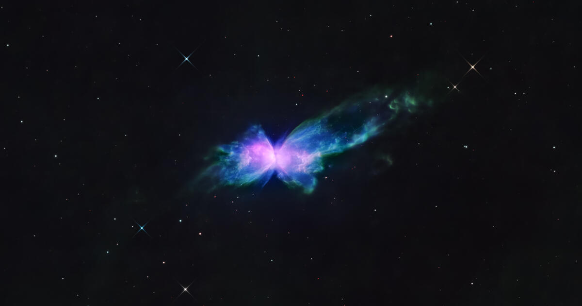 NGC6302 Butterfly Nebula | Telescope Live
