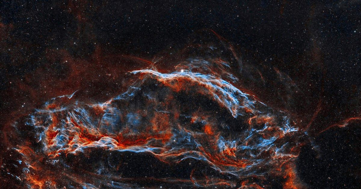 NGC6960 aka "The Witch's broom" | Telescope Live