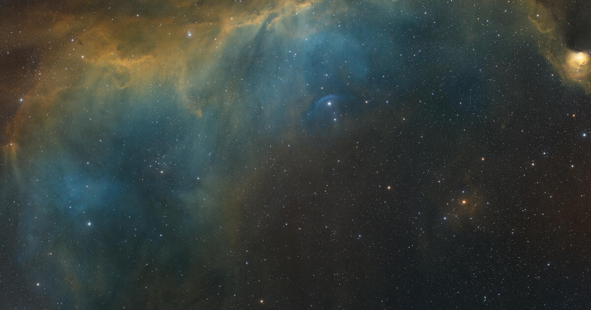 Sh2 296 / IC 2177 / Seagull Nebula | Telescope Live