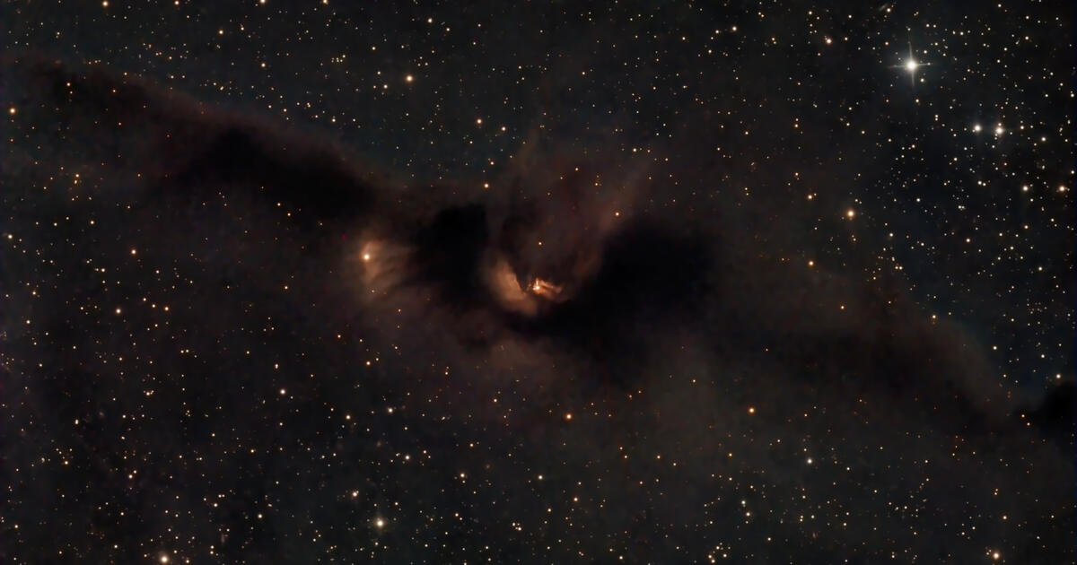 The Cosmic Bat - LDN 43 | Telescope Live