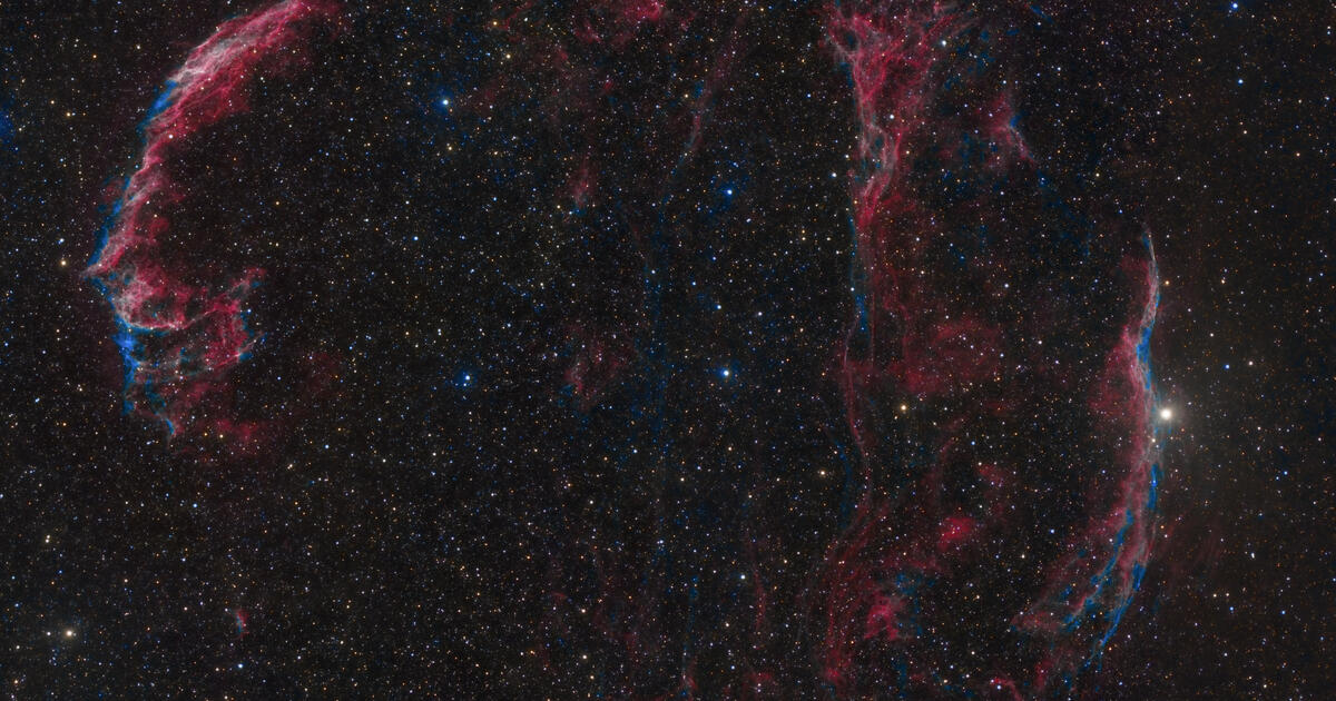 Cygnus Loop Supernova remnant | Telescope Live