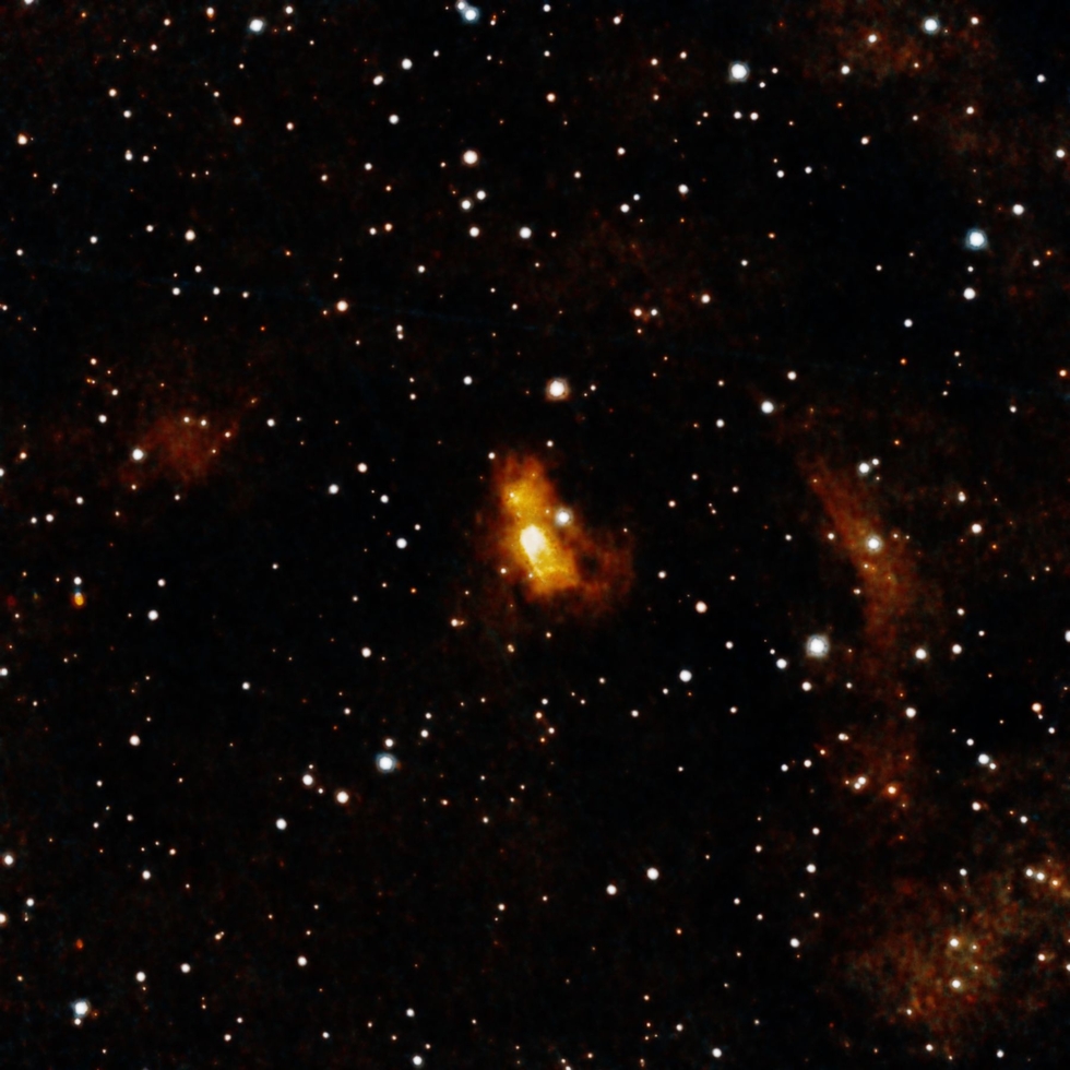 Sh2-106 in SHO | Telescope Live
