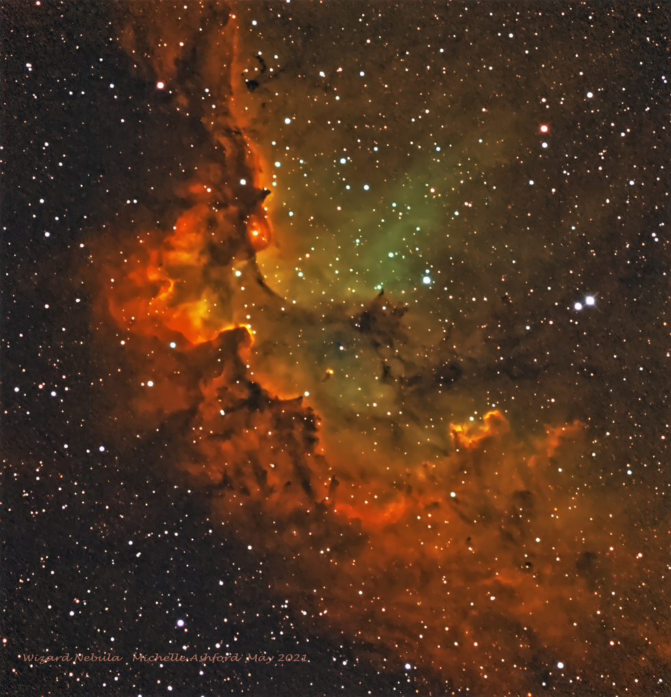NGC 7380 The Wizard Nebula | Telescope Live
