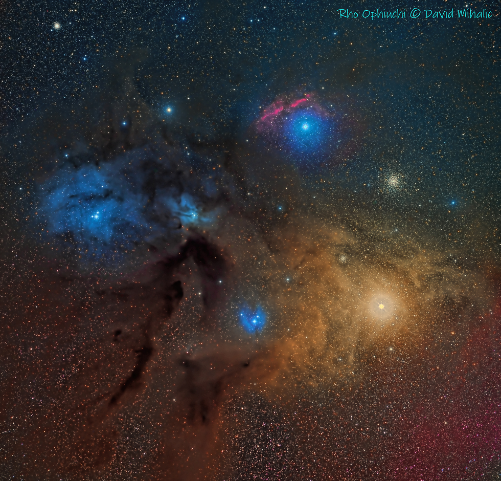 Rho Ophiuchi Region | Telescope Live