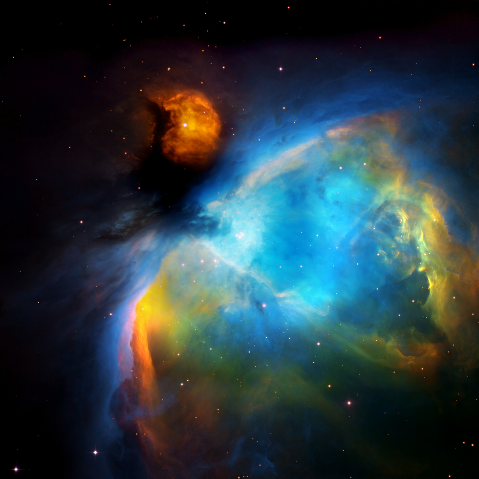 Orion with a core you can see | Telescope Live