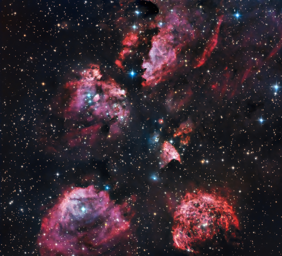 Cat's Paw Nebula (No CC) | Telescope Live