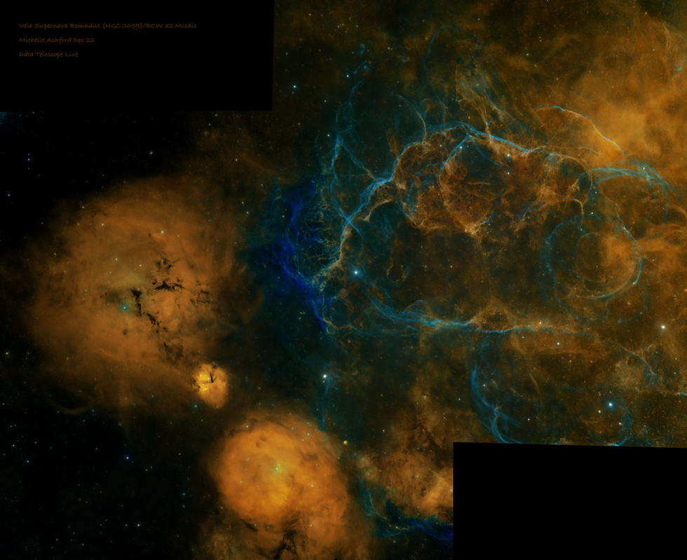 Vela Mosaic | Telescope Live