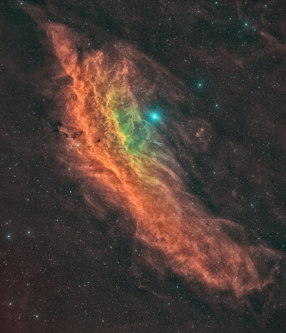 NGC 1499 - California Nebula | Telescope Live NGC 1499 - California Nebula | Telescope Live