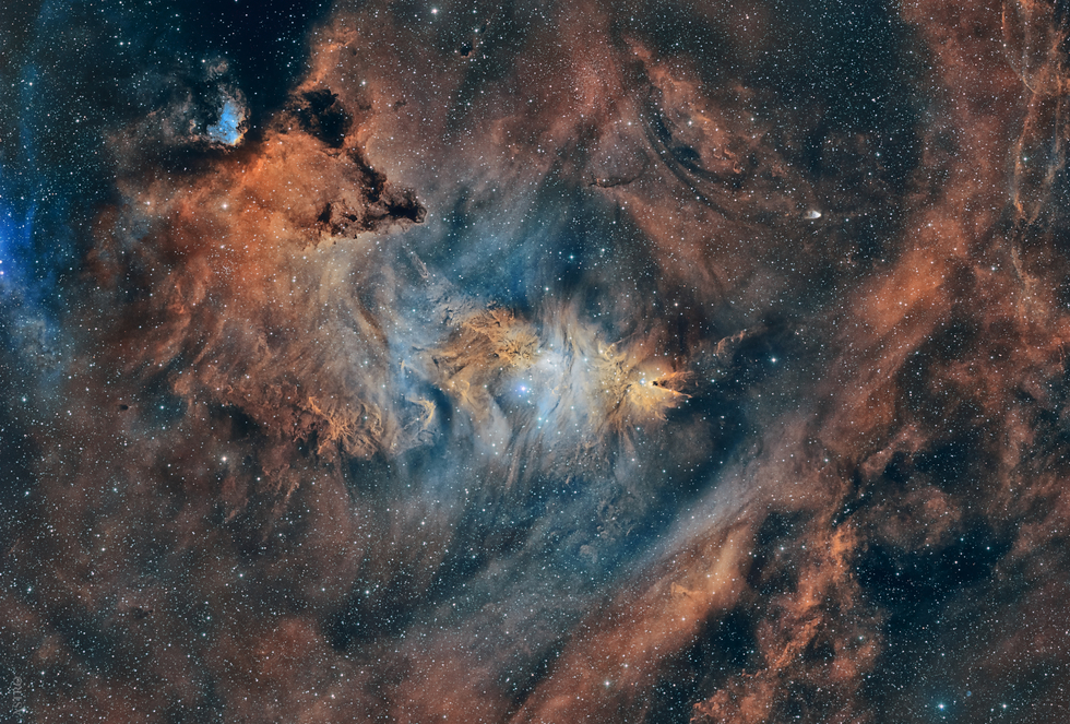 NGC 2264 - Christmas Tree Cluster | Telescope Live NGC 2264 - Christmas Tree Cluster | Telescope Live