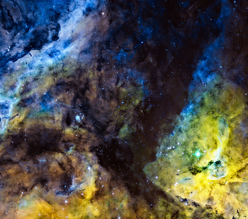 Carina Nebula mosaic | Telescope Live
