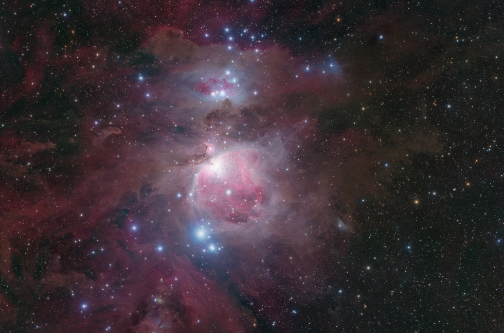 Orion Nebula and Running Man | Telescope Live