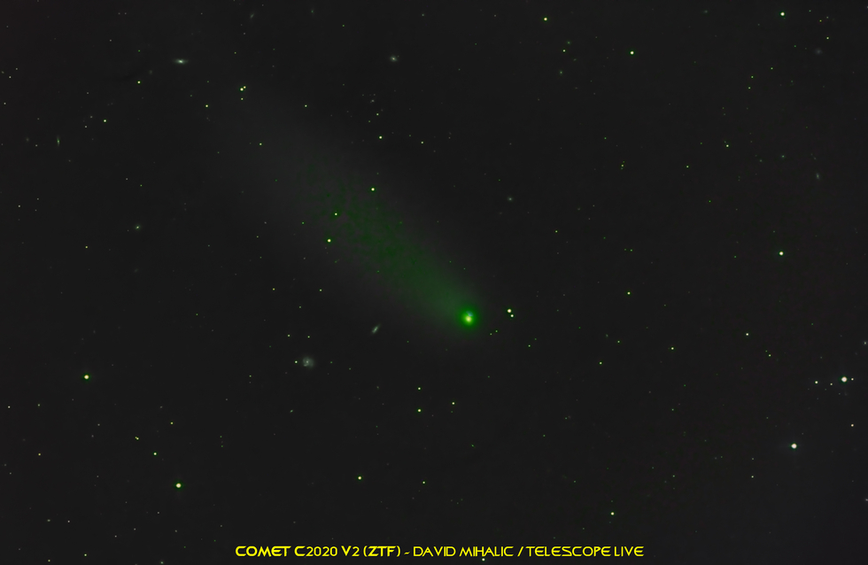 COMET C2020 V2 (ZTF) | Telescope Live