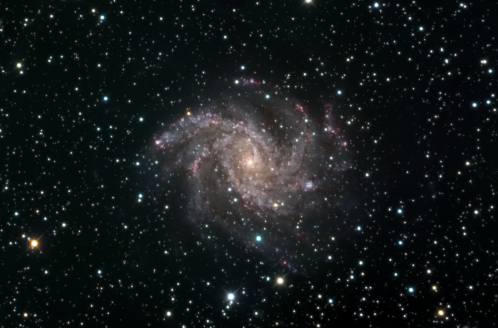 NGC6946 Fireworks Galaxy | Telescope Live