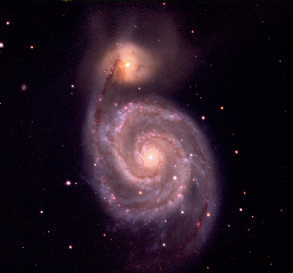 M51 The Whirlpool Galaxy | Telescope Live