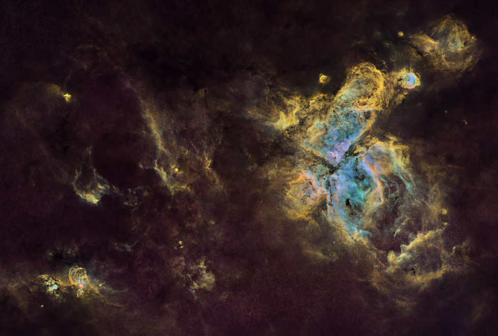 RCW57 Eta Carina Complex | Telescope Live