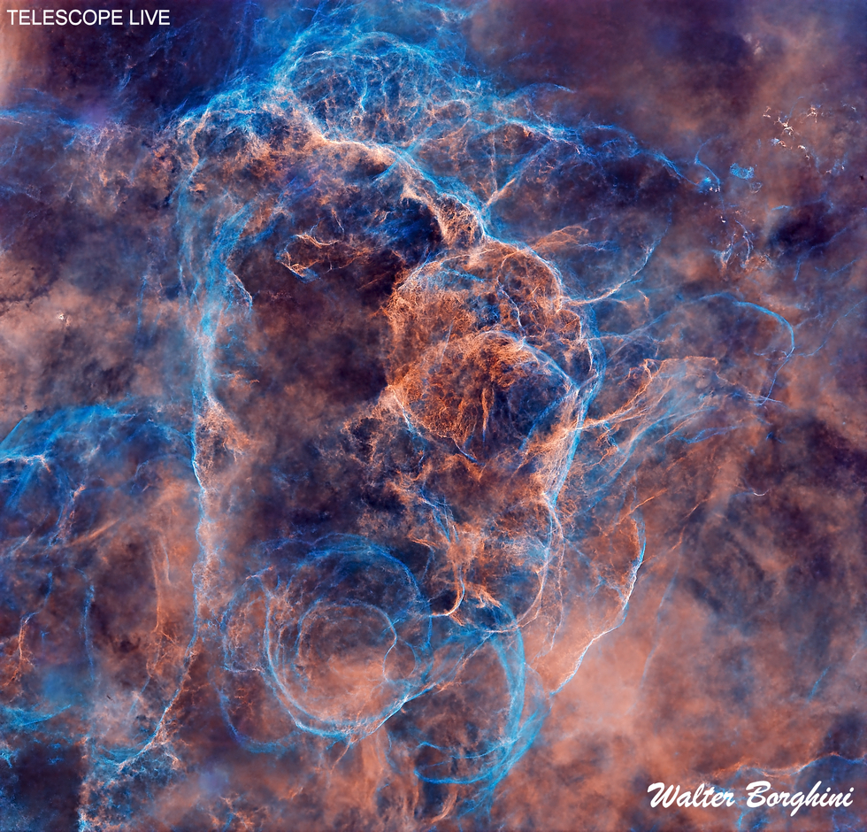 Vela Supernova Remnant Telescope Live