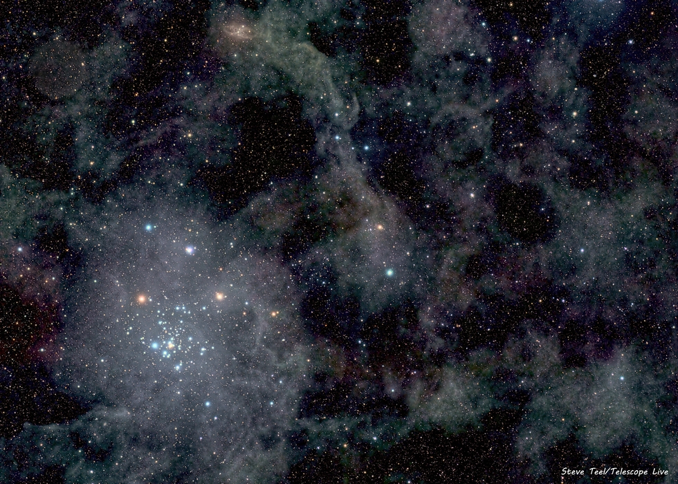 The Southern Beehive Cluster and the Toby Jug Nebula | Telescope Live